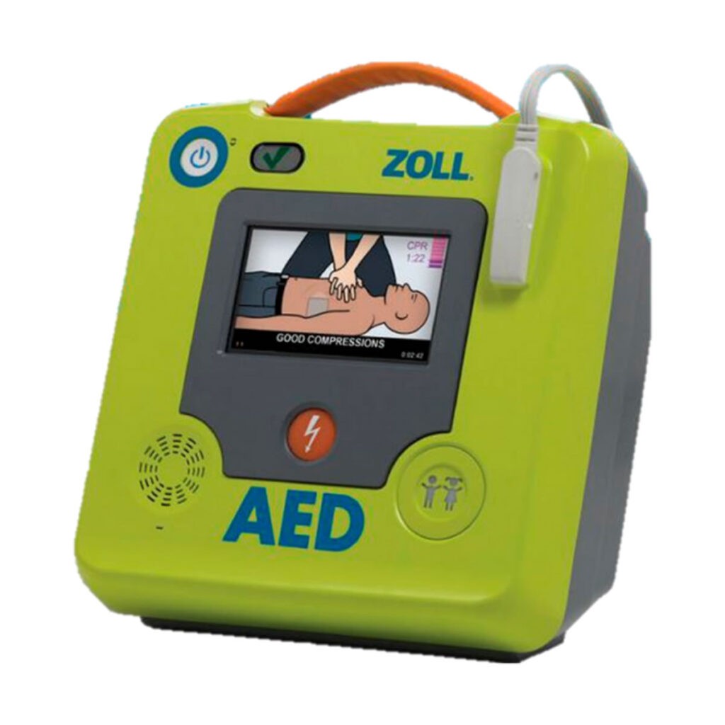 DESFIBRILADOR DEA REANIMACION ZOLL AED 3 BASICO S/ECG - Fire&Team